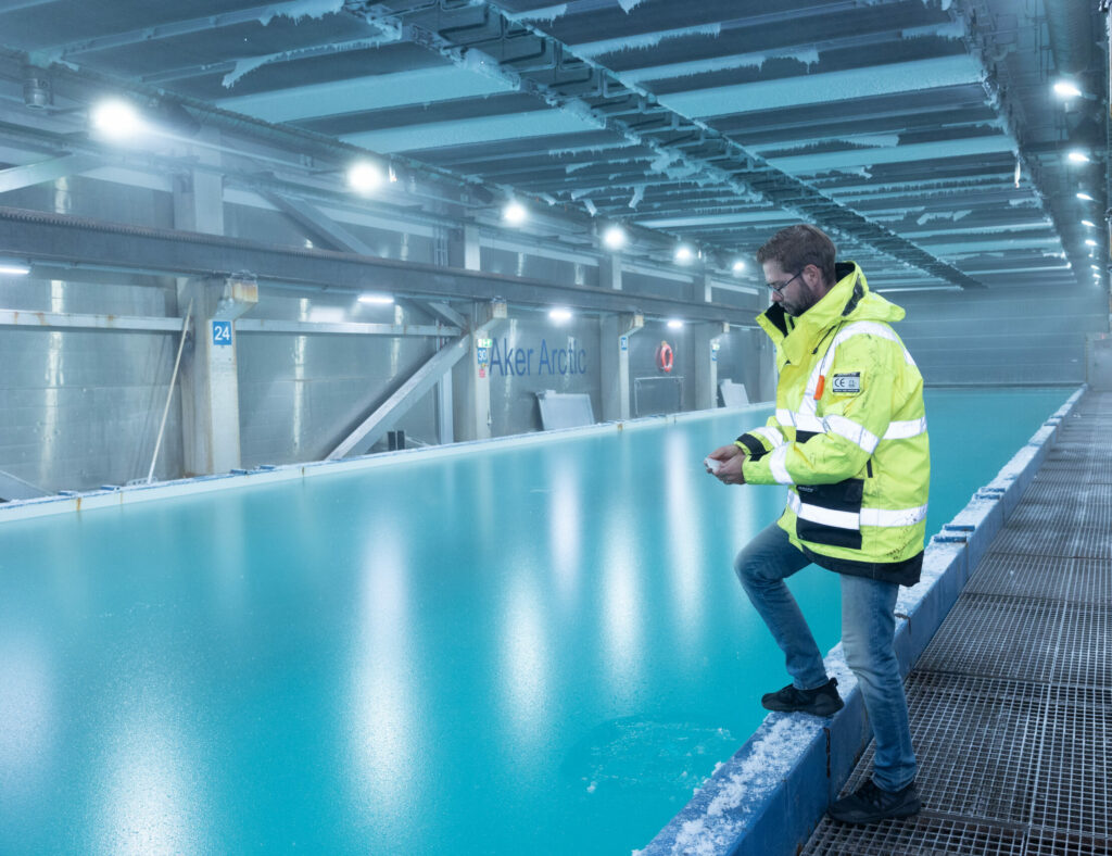 Every ice model test requires detailed planning | Aker Arctic