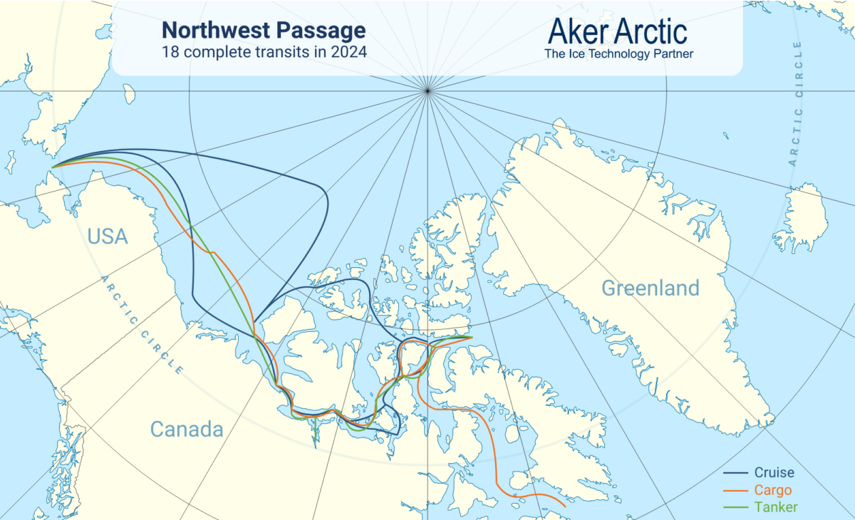 Shipping through the Northwest Passage | Aker Arctic
